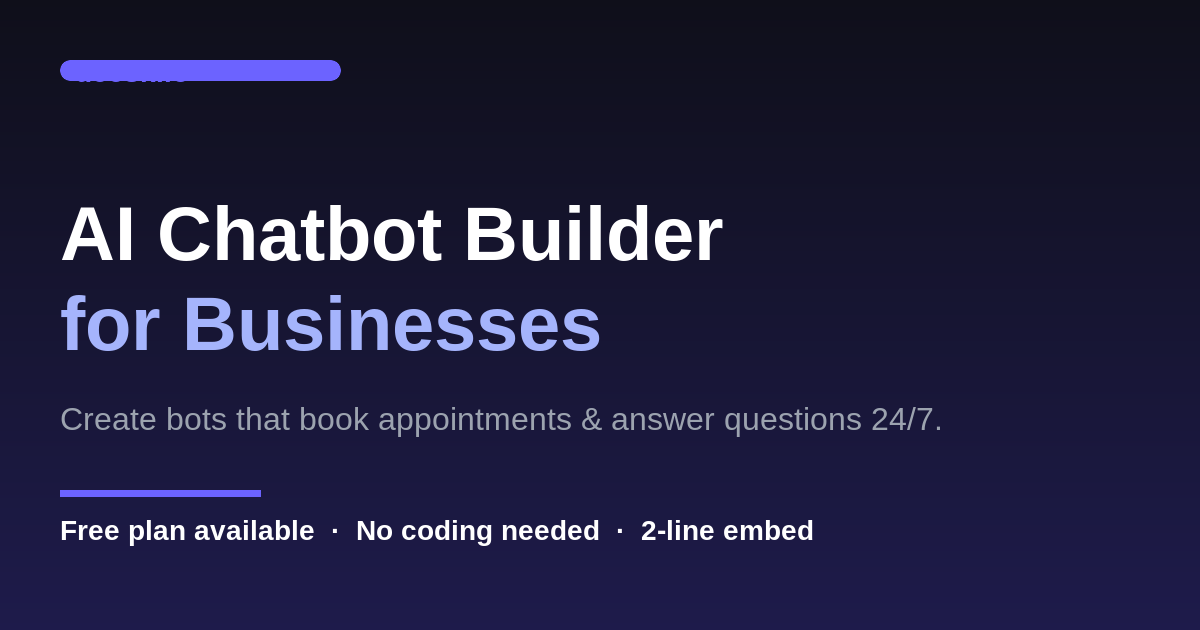 Deesk — AI Chatbot Builder for Businesses